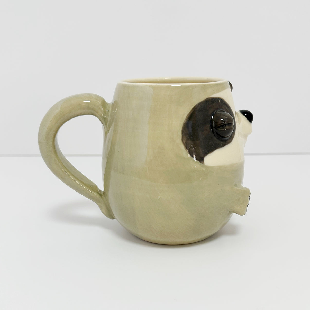 Sloth Mug | Handmade Pottery by Salty Sea Dog Designs