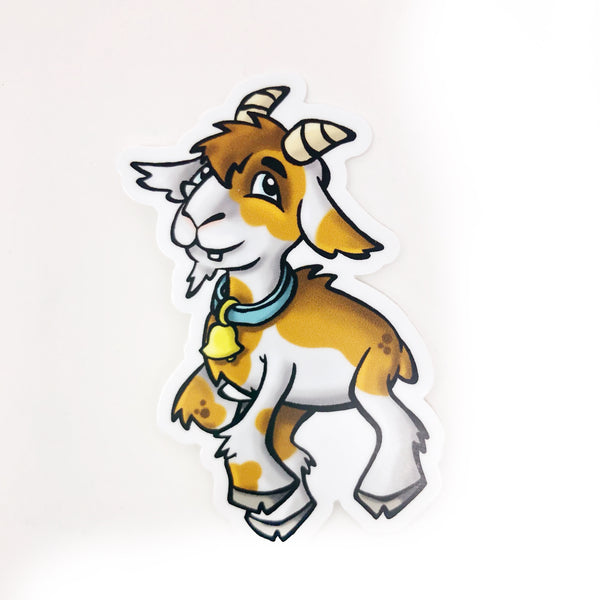 Goat Die Cut Sticker - Salty Sea Dog Designs